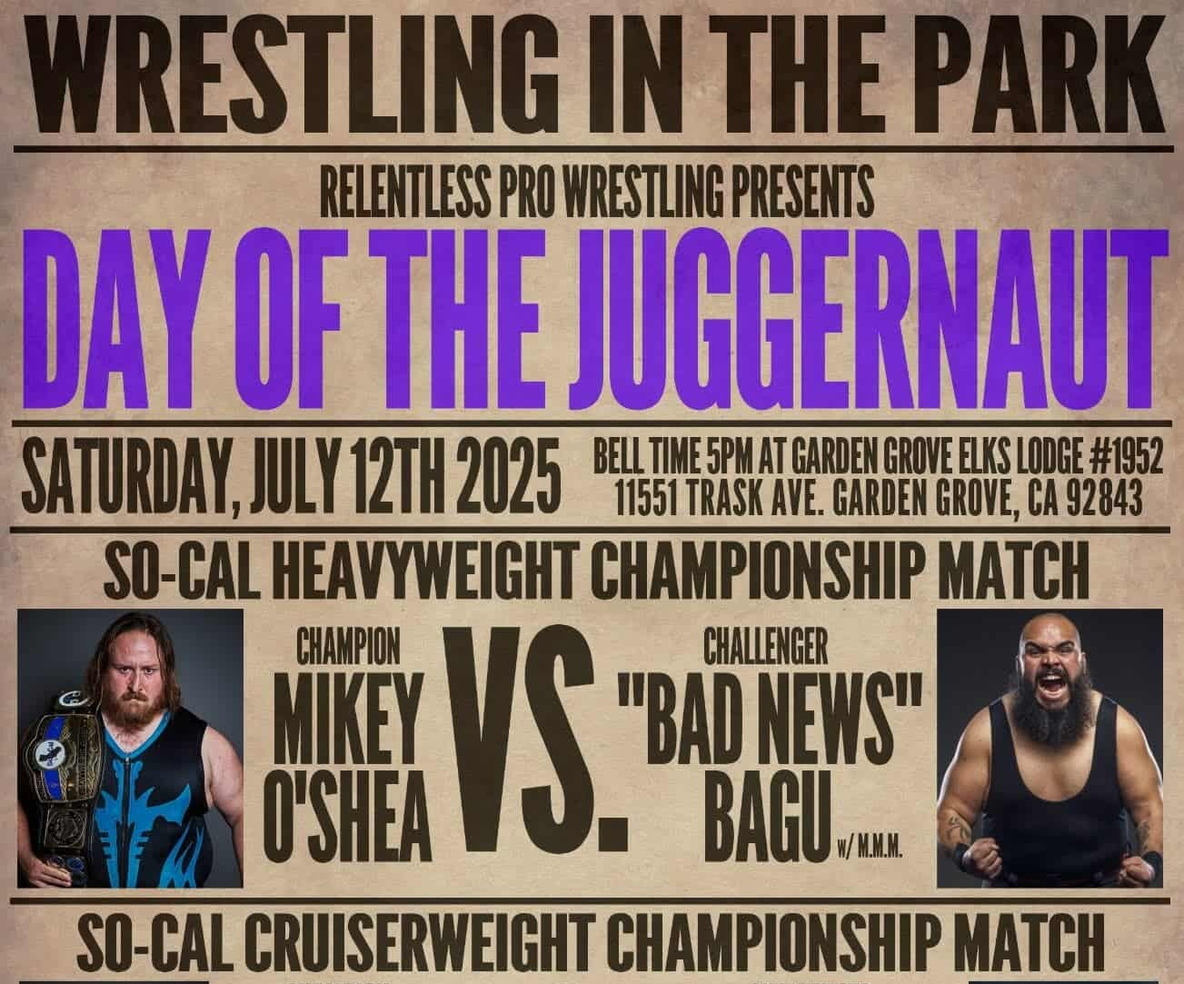 Podcast | Relentless Pro Wrestling’s Ben Raymond – THE PRO WRESTLING WIRE